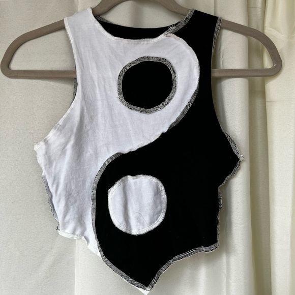 Tops | Yin Yang Crop Top | Poshmark